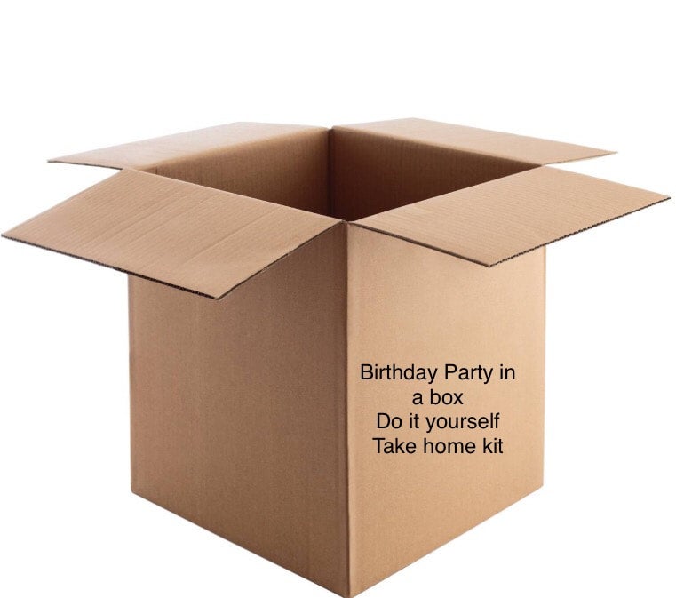 Do-it-yourself Birthday party take home kit | Pottery Parties Studio